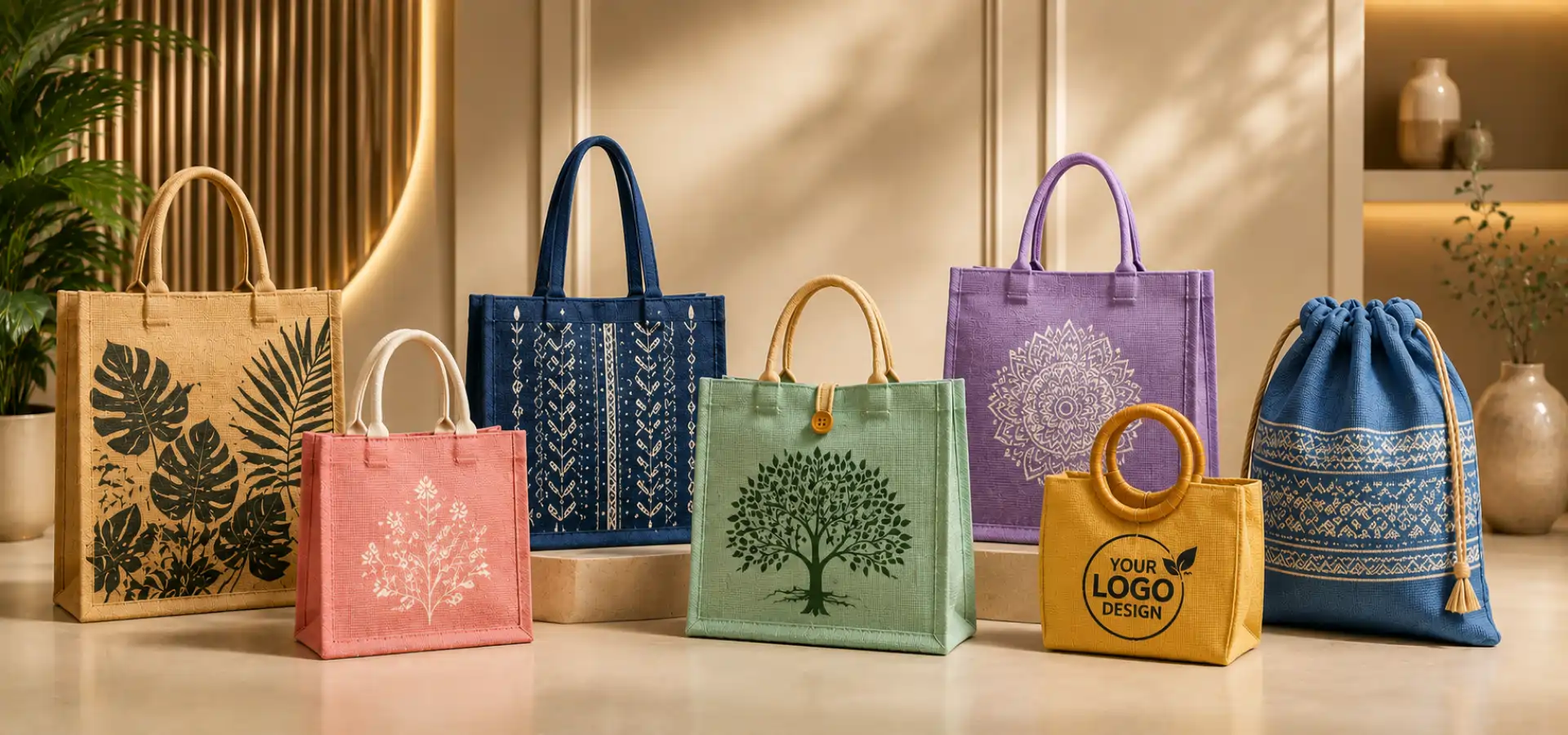 Jute Bag Manufacturer Kolkata India | Custom Eco Bags | Vadalo Ventures